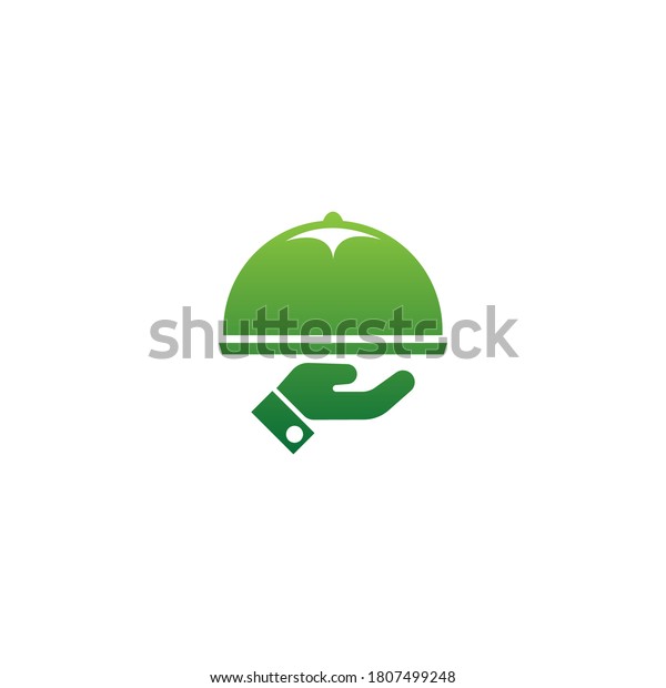 Food Service Icon Logo Vector Design Stock Vector (Royalty Free ...