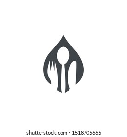 Food Service Vector Logo Design Template Stock Vector (Royalty Free ...
