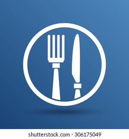 Food Service Vector Logo Design Template Stock Vector (Royalty Free ...