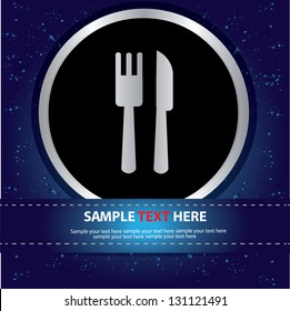 Food Signvector Stock Vector (Royalty Free) 131121491 | Shutterstock