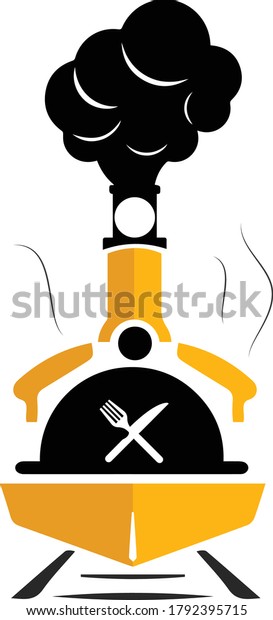 Food Train Express Vector Art Stock Vector (Royalty Free) 1792395715 ...
