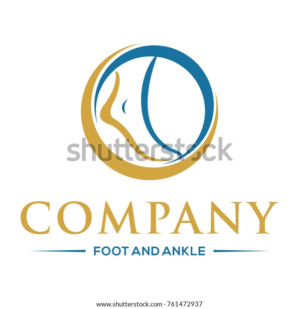 Foot Ankle Logo Vector Stock Vector (Royalty Free) 761472937 | Shutterstock