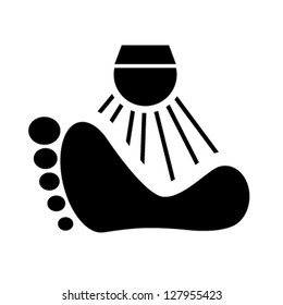 Foot Wash Sign Vector Stock Vector (Royalty Free) 127955423 | Shutterstock