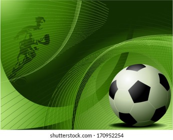 Football Background Stock Vector (Royalty Free) 170952254 | Shutterstock