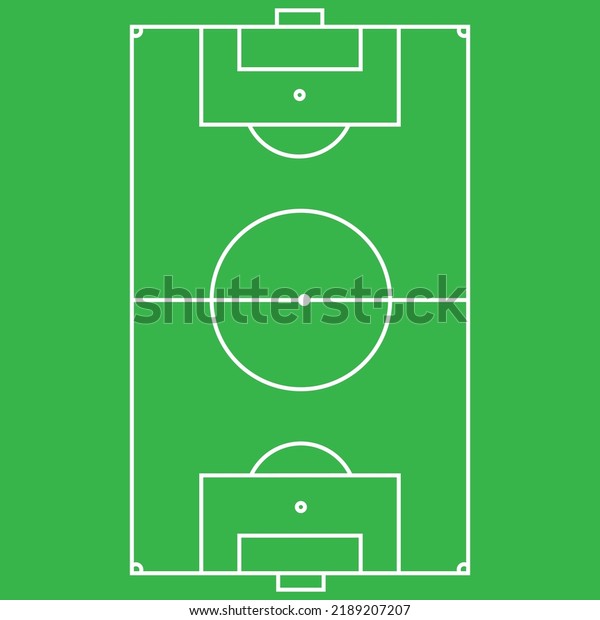 Football Field Icon Strategy Vector Logo Stock Vector (Royalty Free ...