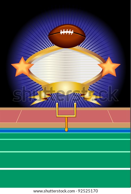 Football Marquee Stock Vector (Royalty Free) 92525170 | Shutterstock