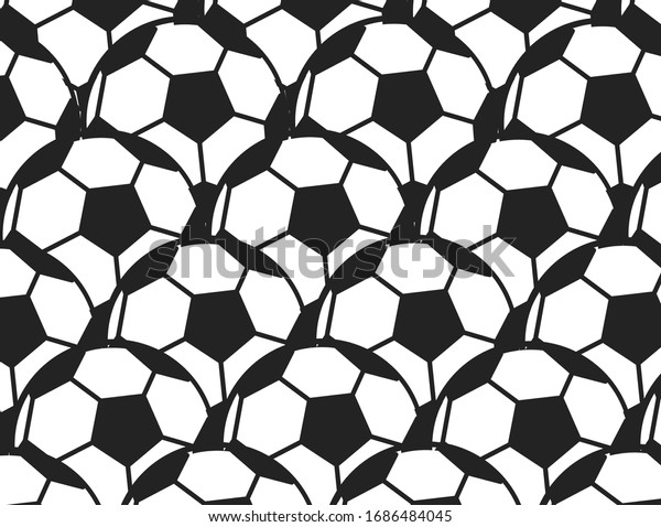 Football Soccer Pattern Background Vector Stock Vector (Royalty Free ...