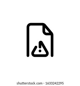 Forbidden Page Icon Website Presentation Banner Stock Vector (Royalty ...