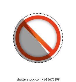 Forbidden Sign Cross Stock Vector (Royalty Free) 613675199 | Shutterstock