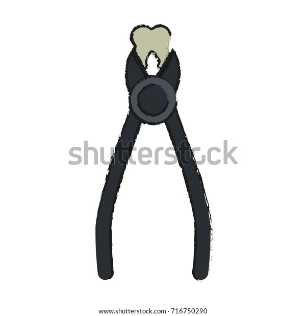 Forceps Molar Tooth Dentistry Instrument Icon: เวกเตอร์สต็อก (ปลอดค่า ...