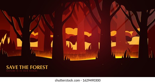 6,032 Forest fire poster Images, Stock Photos & Vectors | Shutterstock