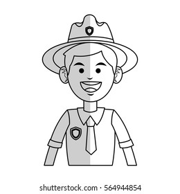 Forest Ranger Icon Stock Vector (Royalty Free) 564943129 | Shutterstock