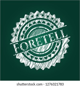 Foretell Chalkboard Emblem Stock Vector (Royalty Free) 1276321783 ...