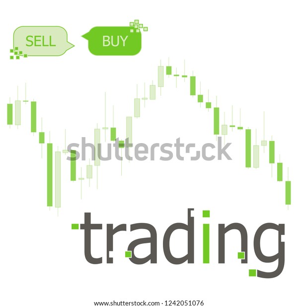 Forex Chart Green Colors Signs Buy Stock Vector (Royalty Free ...
