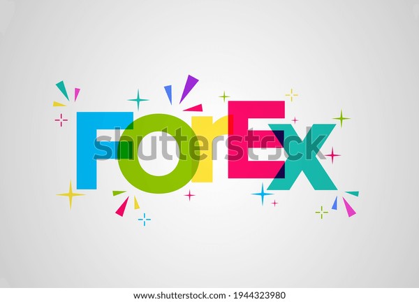 Forex Colorful Banner Background Template Design Stock Vector (Royalty ...