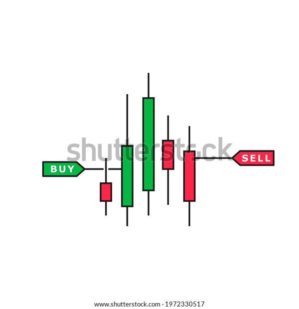 Forex Trading Logo Vector Sign Financial Stock Vector (Royalty Free ...