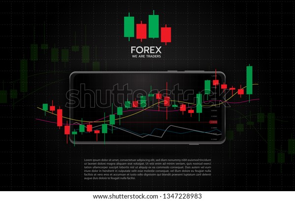 Forex Trading Signals Vector Illustration Investment Stock Vector ...