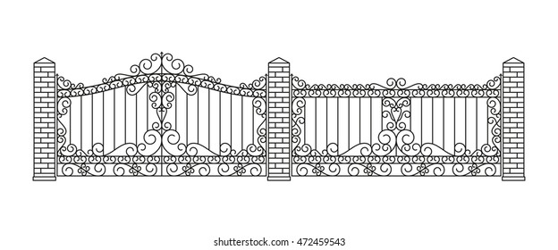 79,355 Iron gate pattern Images, Stock Photos & Vectors | Shutterstock