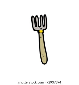 Fork Cartoon Stock Vector (Royalty Free) 71011600 | Shutterstock