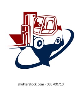 Fork Lift Logo Vector Stock Vector (Royalty Free) 385700713 | Shutterstock
