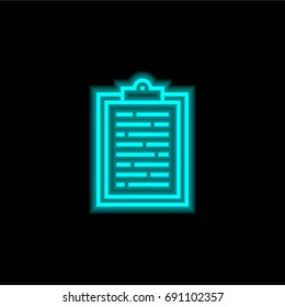 Form Blue Glowing Neon Ui Ux Stock Vector (Royalty Free) 691102357 ...