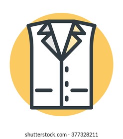 Formal Dress Vector Icon Stock Vector (Royalty Free) 377328211 ...