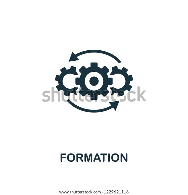 Formation Icon Premium Style Design Teamwork Stock Vector (Royalty Free ...