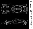 7+ Hundred F1 Car Outline Royalty-Free Images, Stock Photos & Pictures ...