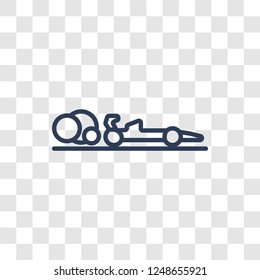 Formula Racing Icon Trendy Linear Formula Stock Vector (Royalty Free ...