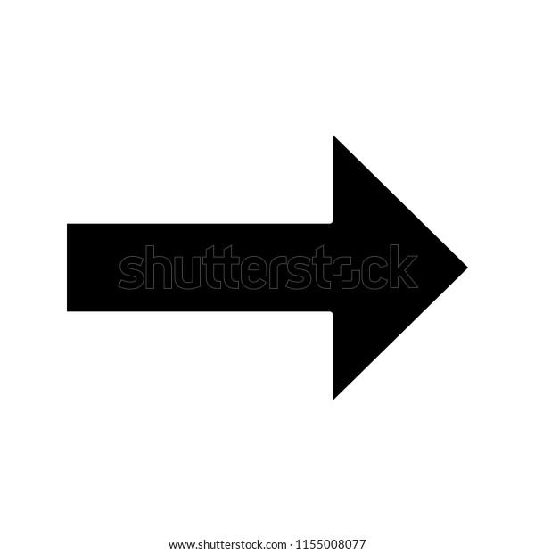 Forward Arrow Glyph Icon Next Right Stock Vector (Royalty Free) 1155008077 Forward Arrow Glyph Icon Next Right Stock Vector (Royalty Free) 1155008077