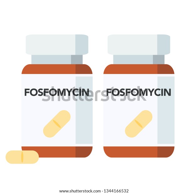 Fosfomycin Broadspectrum Antibiotic Stock Vector (Royalty Free ...