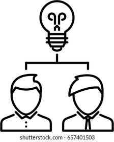 Founder Outline Icon Stock Vector (Royalty Free) 657401503 | Shutterstock
