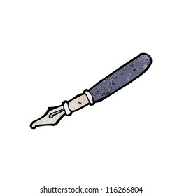 Cartoon Fountain Pen Stock Vector (Royalty Free) 115761781 | Shutterstock