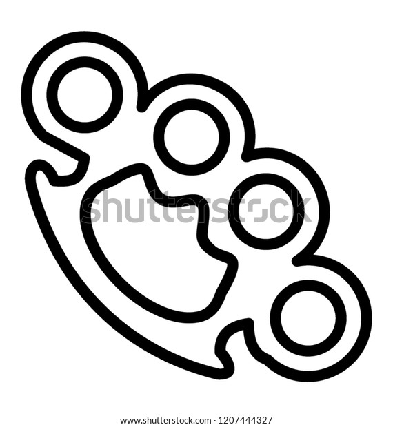 Four Finger Ring Used By Musician Stock Vector (Royalty Free ...