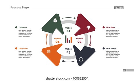 Four Options Cycle Slide Template Stock Vector (Royalty Free) 700822534 ...
