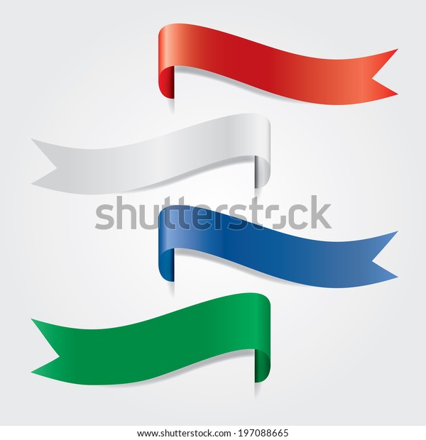 Four Vector Color Banners Stock Vector (Royalty Free) 197088665 ...