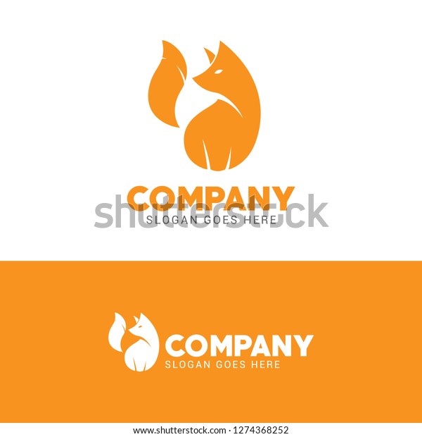 Fox Corporate Logo Stock Vector (Royalty Free) 1274368252 | Shutterstock