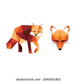 1,452 Fox head polygon Images, Stock Photos & Vectors | Shutterstock