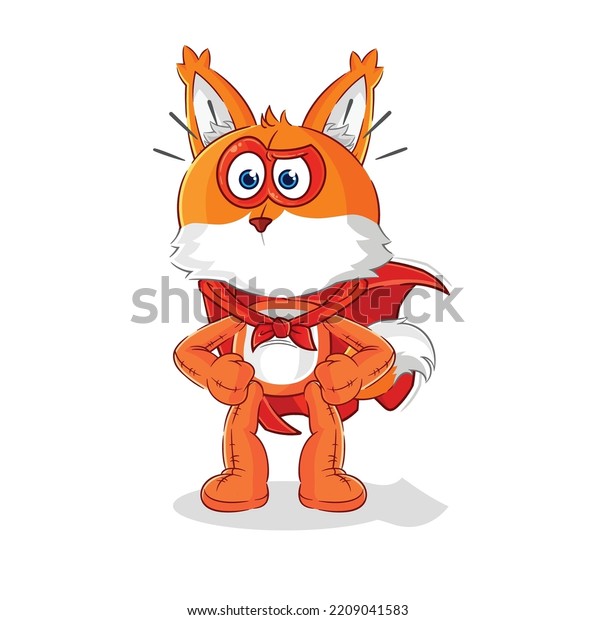 Fox Heroes Vector Cartoon Character Stock Vector (Royalty Free ...