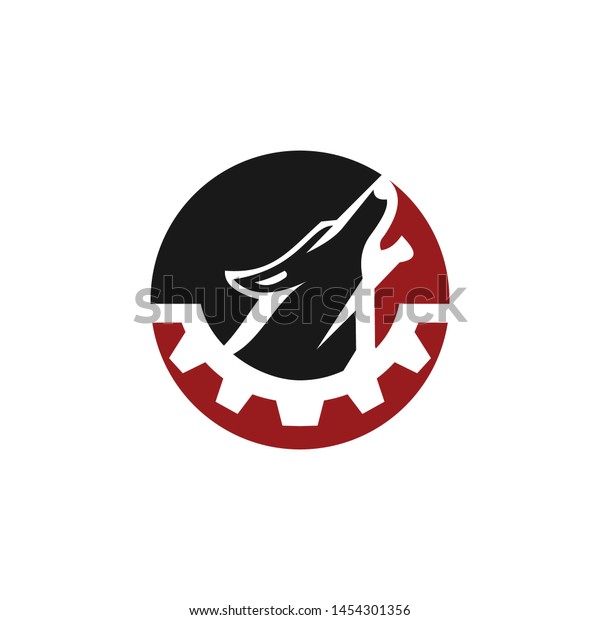 Fox Industrial Logo Template Stock Vector (Royalty Free) 1454301356 ...