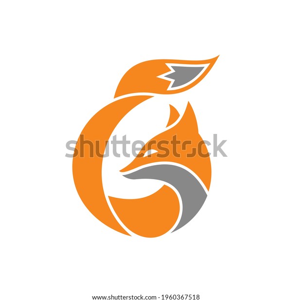 Fox Letter G Logo Icon Vector Stock Vector (Royalty Free) 1960367518 ...