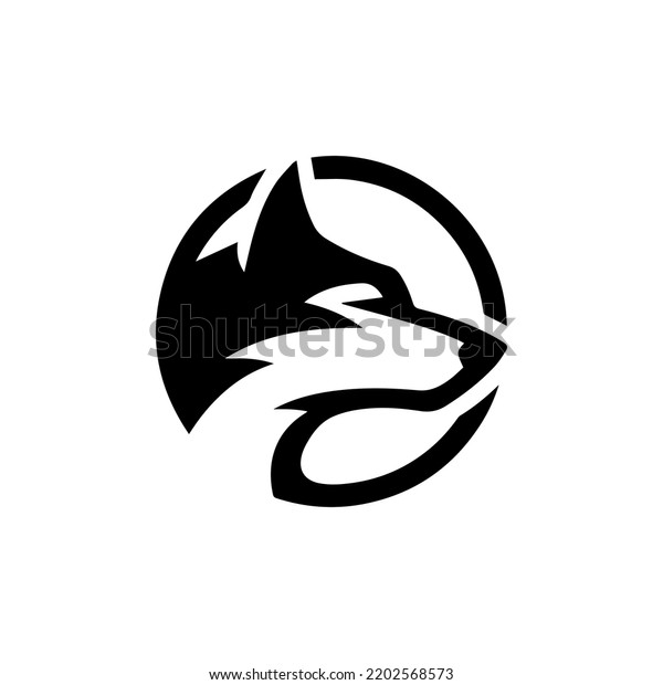 Fox Logo Design Vector Stock Vector Royalty Free 2202568573 Shutterstock