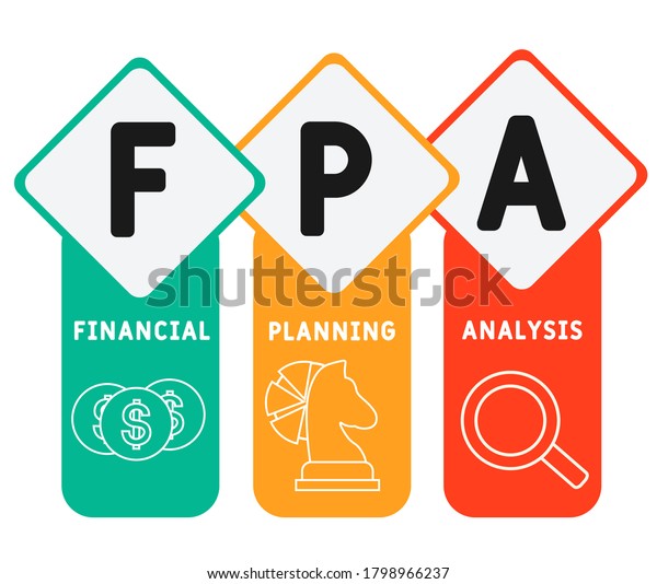 Fpa Financial Planning Analysis Acronym Business Stock Vector (Royalty ...