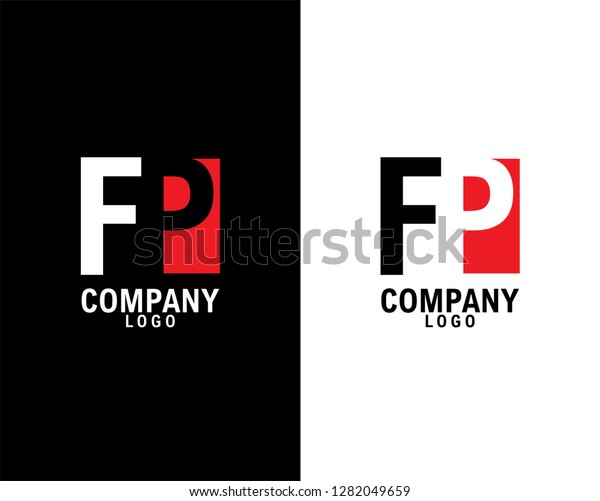 Fppf Initial Abstract Company Logo Design Stock Vector (Royalty Free ...