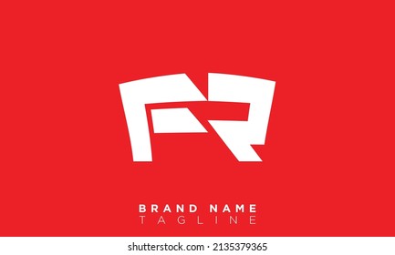 Fr Alphabet Letters Initials Monogram Logo Stock Vector (Royalty Free ...