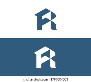 Fr Logo Design Vector Format Stock Vector (Royalty Free) 1797004303 ...