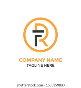 Fr Monogram Letter Symbol Logo Stock Vector (Royalty Free) 1535359880 ...