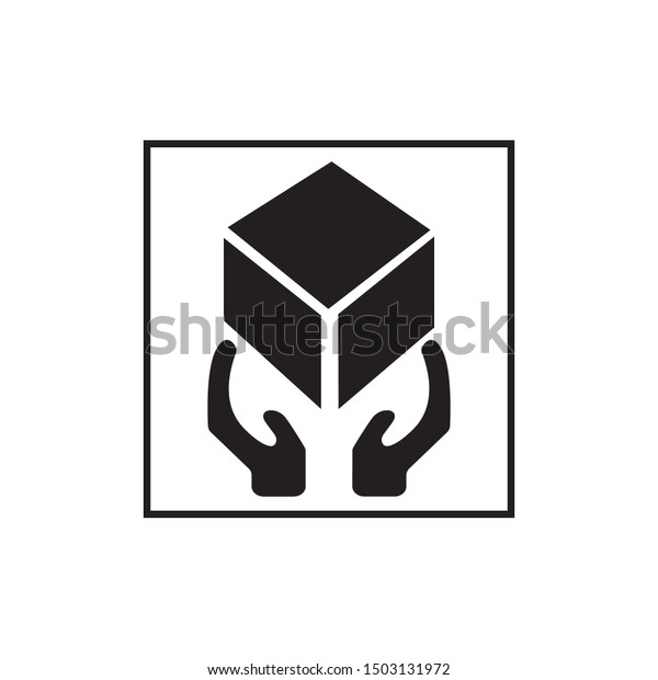 Fragile Icon Logo Vector Design 库存矢量图（免版税）1503131972 | Shutterstock