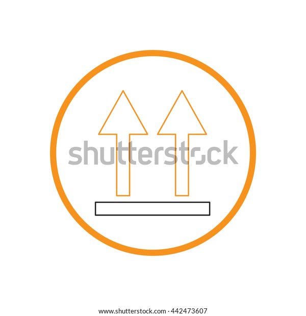 Fragile Symbol Arrow Logistic Icon: เวกเตอร์สต็อก (ปลอดค่าลิขสิทธิ์ ...