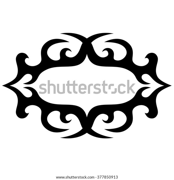 Frame Black Vector Art Design Sketch Stock Vector (Royalty Free ...